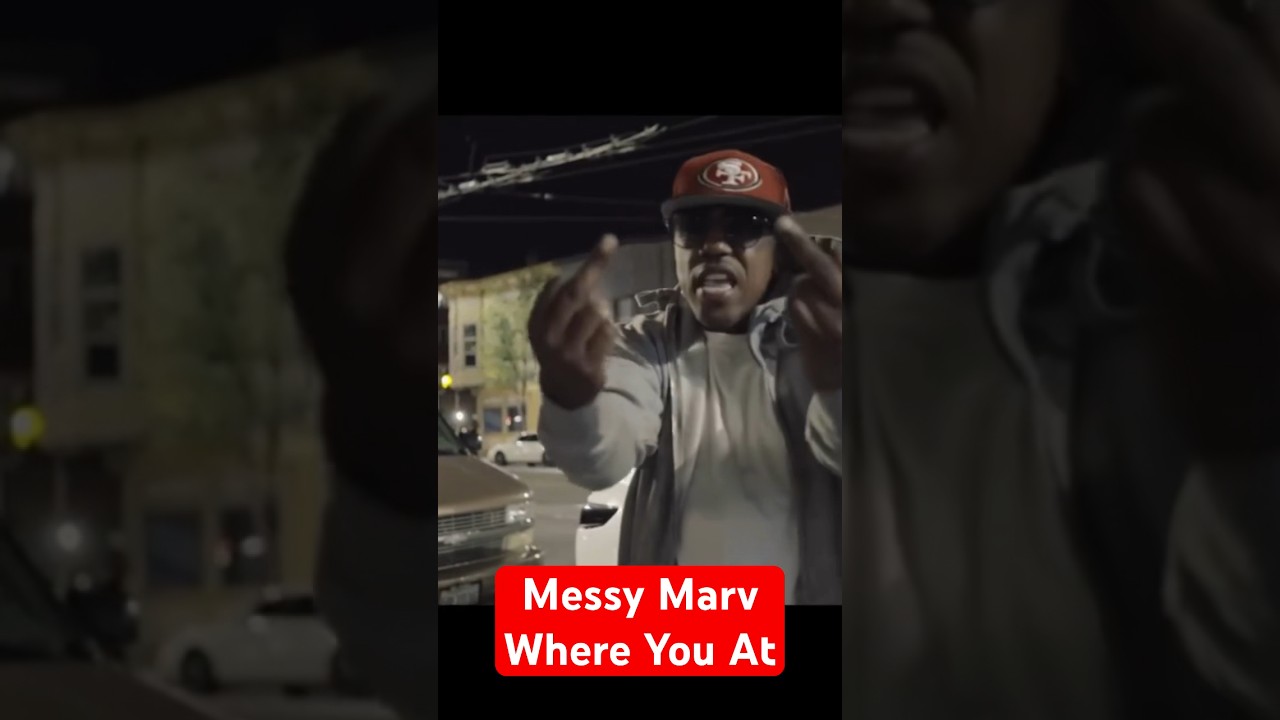 Messy Marv Where You At #bayareacompass - Folded Waffle