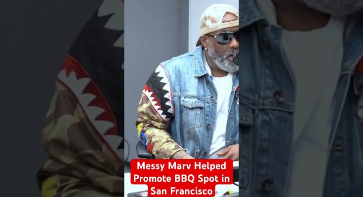 Messy Marv Helped Promote BBQ Spot in San Francisco - Folded Waffle