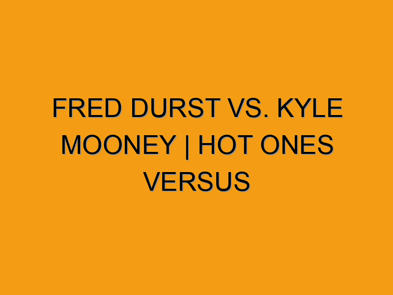 Fred Durst vs. Kyle Mooney | Hot Ones Versus - Folded Waffle