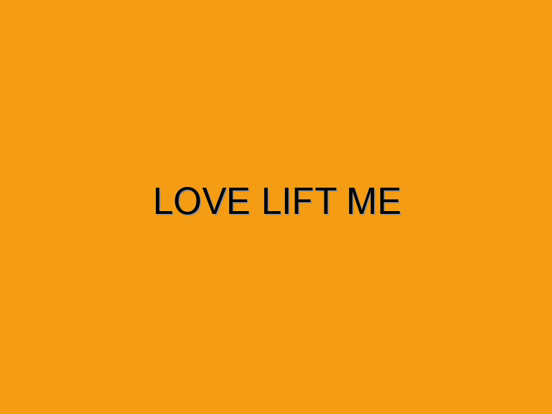 Love Lift Me - Folded Waffle