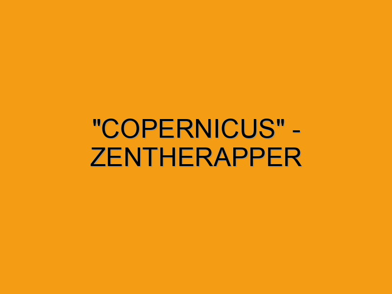 "Copernicus" - ZENtheRapper - Folded Waffle