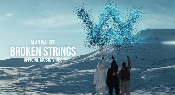 Alan Walker - Broken Strings (Official Music Video) - Folded Waffle