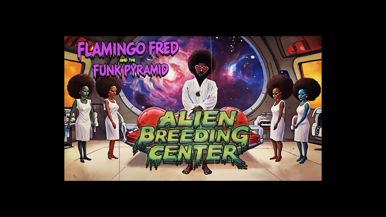 Flamingo Fred and The Funk Pyramid-Alien Breeding Center - Folded Waffle