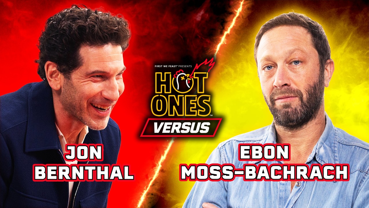 Jon Bernthal vs. Ebon Moss-Bachrach | Hot Ones Versus - Folded Waffle